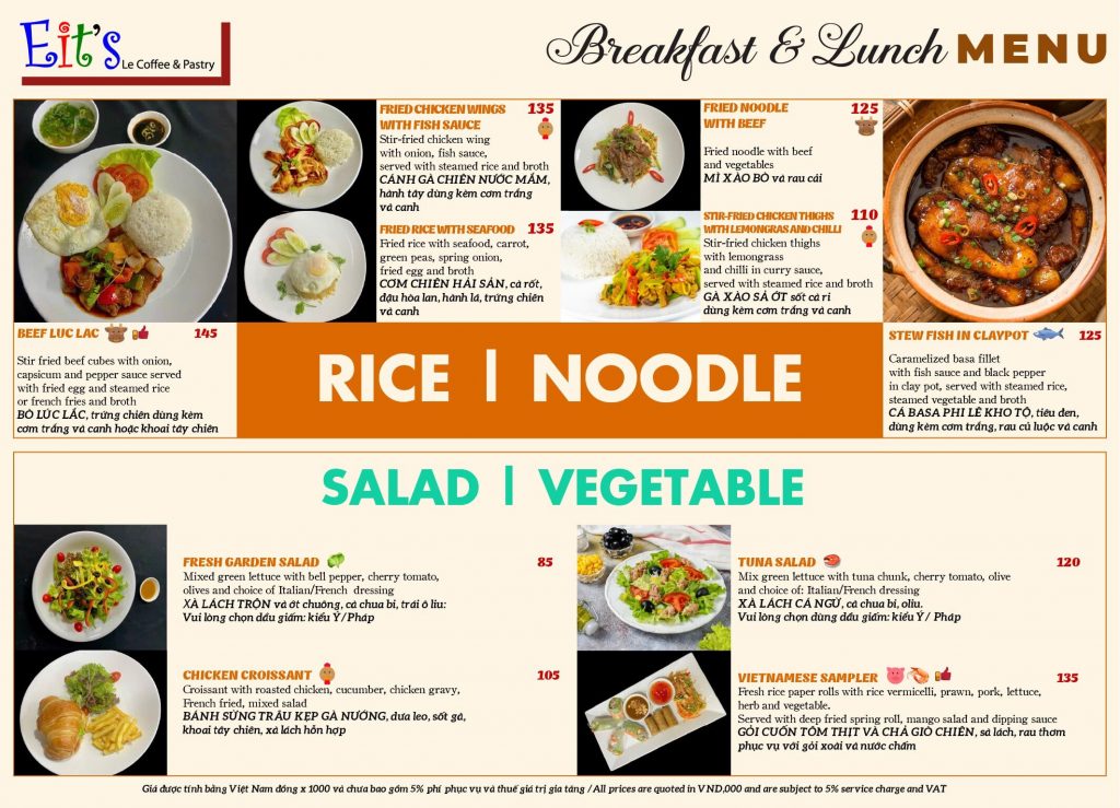 NEW MENU – EXPERIENCE NOW - Becamex Hotel New City